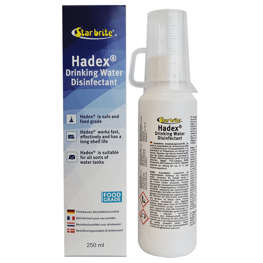 Hadex® Drinking Water Disinfectant - Star brite Marine Care Products - EN