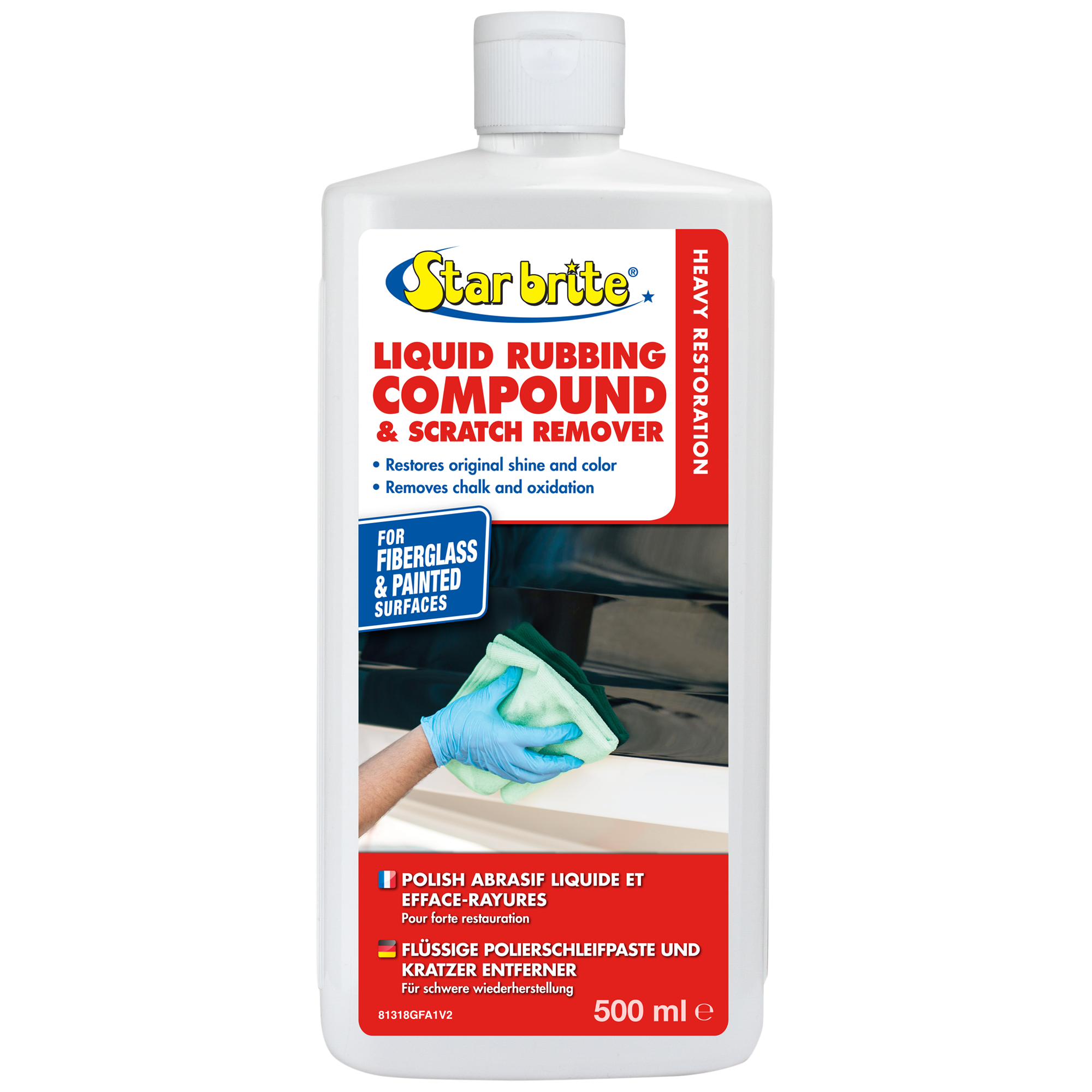 Liquid Rubbing Compound & Scratch Remover - Star brite Marine Care ...