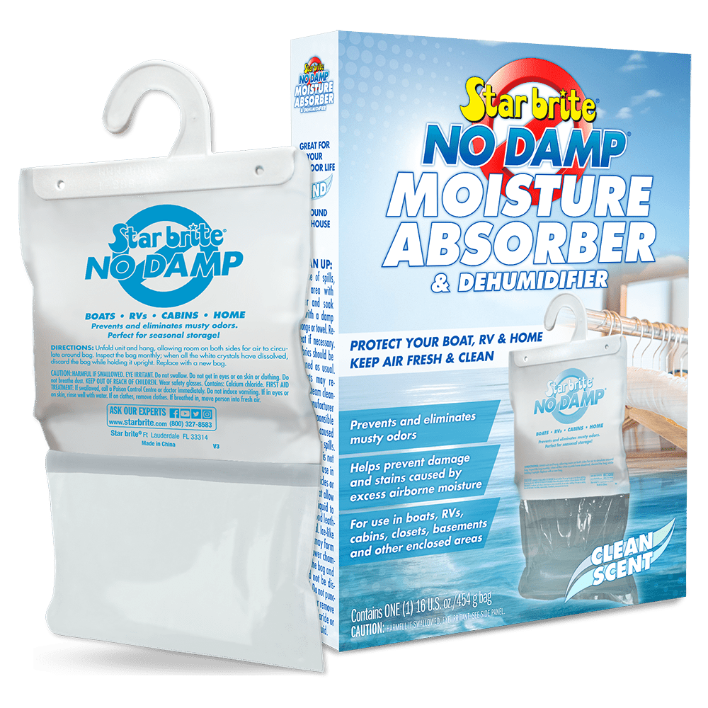 No Damp® Hanging Moisture Absorber & Dehumidifier - Star brite Marine ...