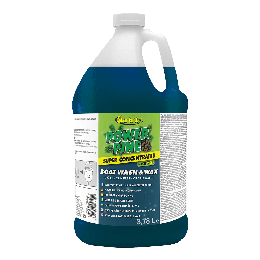 Power Pine Wash & Wax - Star brite Marine Care Products - EN