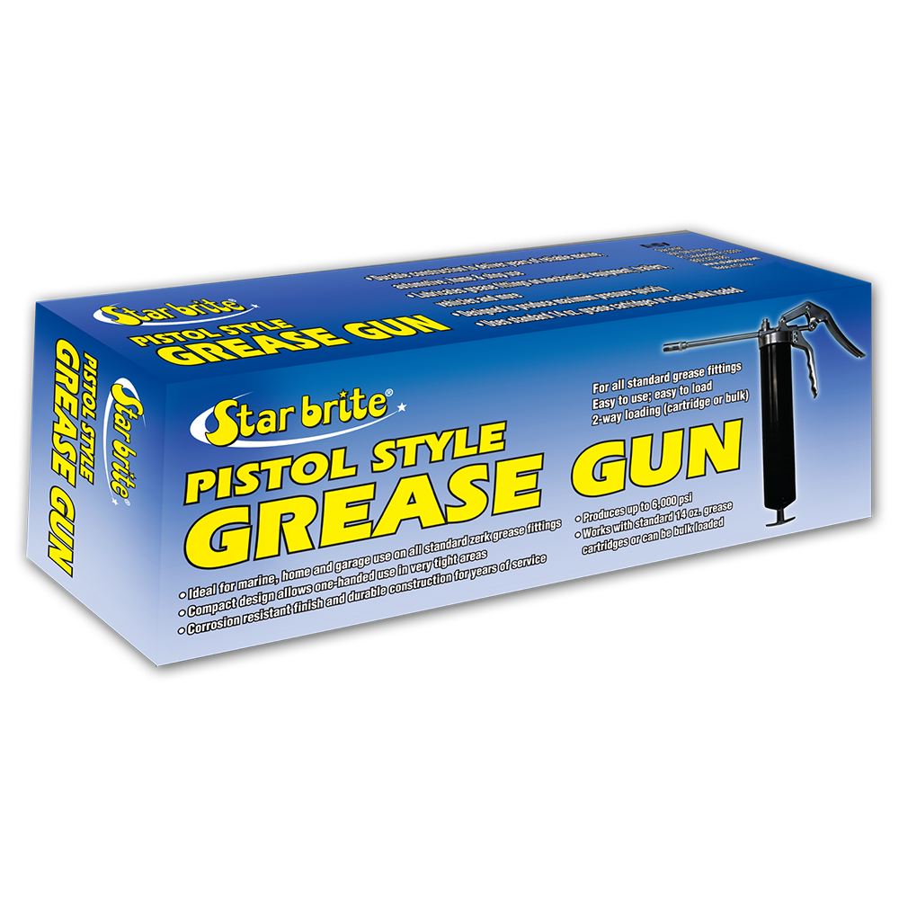 Standard Duty Pistol Action Grease Gun - Star brite Marine Care ...