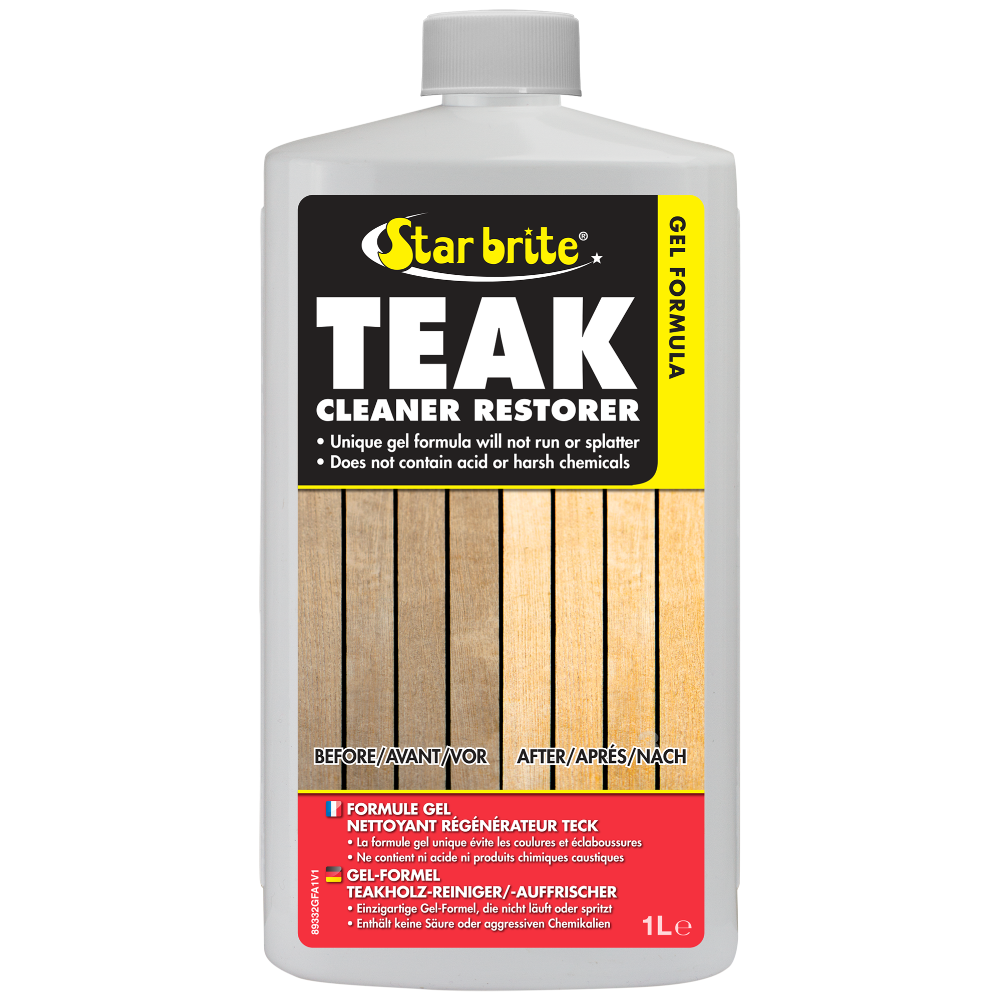 Gel Formula Teak Cleaner/Restorer - Star brite Marine Care Products - EN