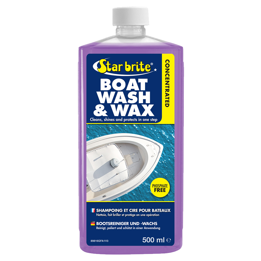 Boat Wash & Wax - Star brite Marine Care Products - EN