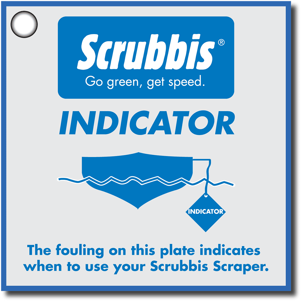 Scrubbis® Indicator Plate - Star brite Marine Care Products